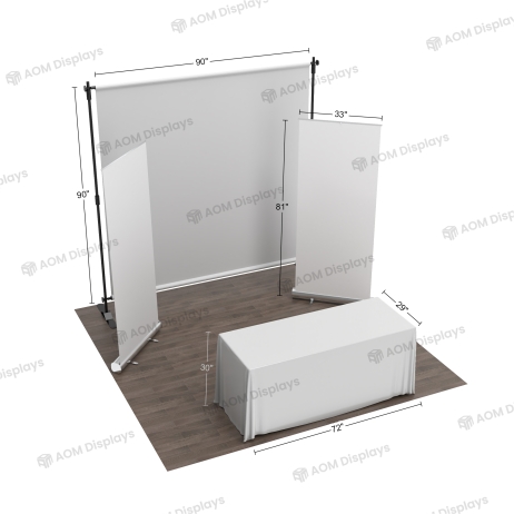 10x10 Banner Combo Trade Show Booths, Portable Trade Show Display Kits ...