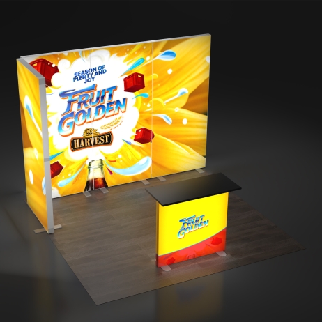 Custom 10x10 Trade Show Booths – Portable, Lightweight & Easy Setup ...