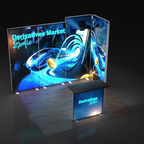 Custom 10x10 Trade Show Booths – Portable, Lightweight & Easy Setup ...