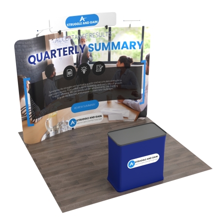 Custom 10x10 Trade Show Booths – Portable, Lightweight & Easy Setup ...
