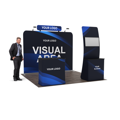 Custom 10x10 Trade Show Booths – Portable, Lightweight & Easy Setup ...