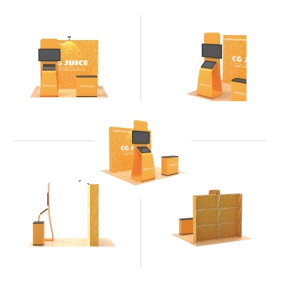 Custom 10x10 Trade Show Booths – Portable, Lightweight & Easy Setup ...