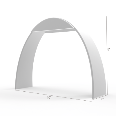 Custom Archway Banner Stands – Tension Fabric Trade Show Arches | AOM ...